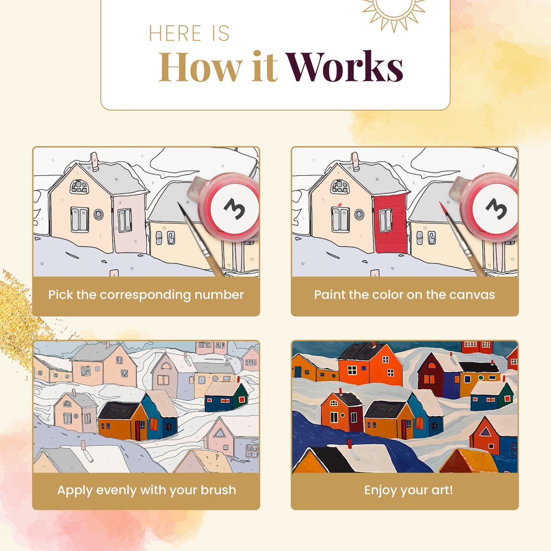 🎨 10 Essential Tips for Beginners in Paint by Numbers – LetsPaintEasy